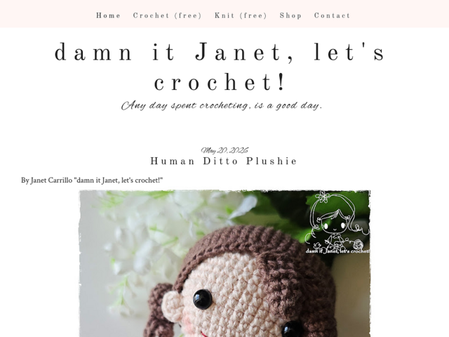 Ravelry: damn it Janet, let's crochet! - patterns