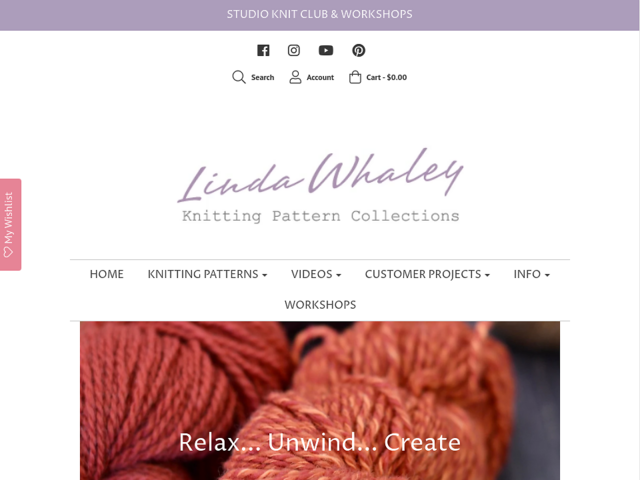 Ravelry: Linda Whaley Knitting Pattern Collections Website - patterns