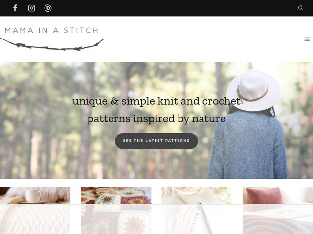 Ravelry: Mama In A Stitch Website - patterns