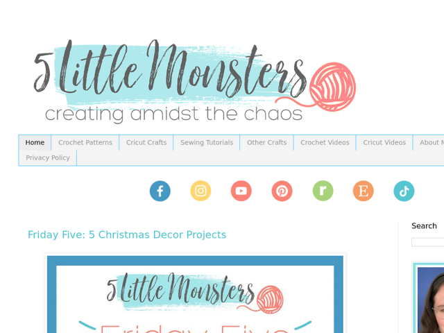Ravelry: 5 Little Monsters Website - patterns
