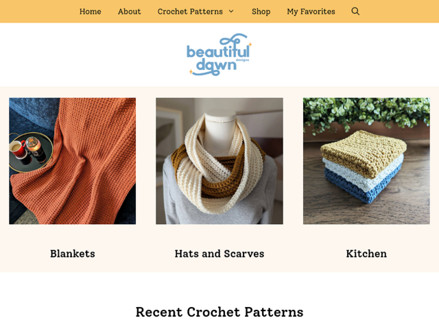Ravelry: Beautiful Dawn Designs - patterns