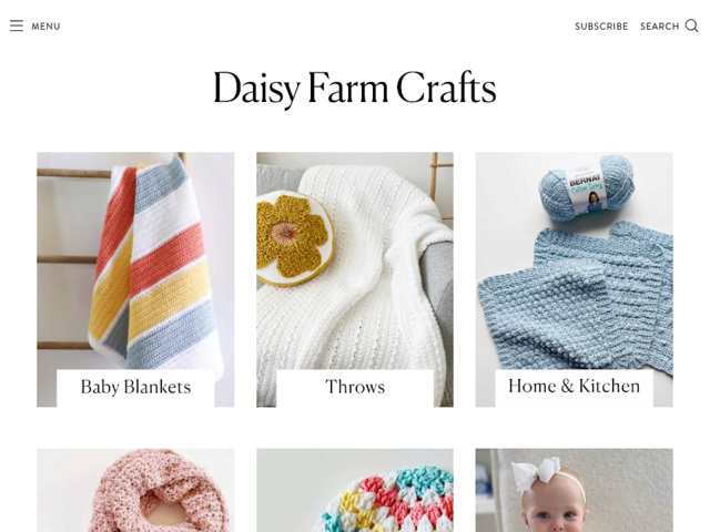 Ravelry: Daisy Farm Crafts website - patterns