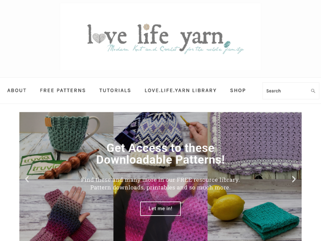 Ravelry: Love. Life. Yarn. Website - patterns
