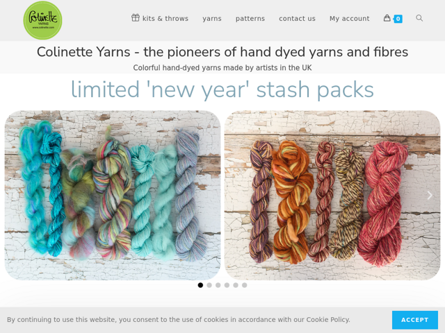 Ravelry: Colinette Website - patterns