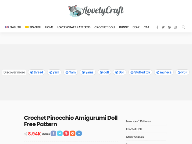 Ravelry: Lovelycraft - patterns