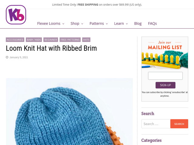 Ravelry: KB Looms - patterns