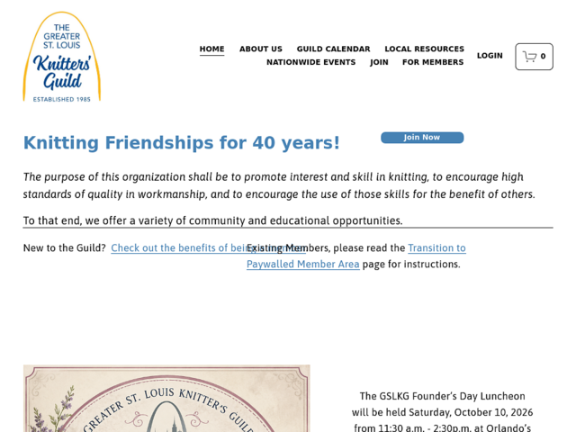 Ravelry: The Greater St. Louis Knitters' Guild Website - patterns
