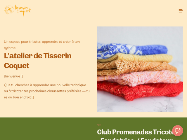 Ravelry: Club Promenades Tricotées - patterns