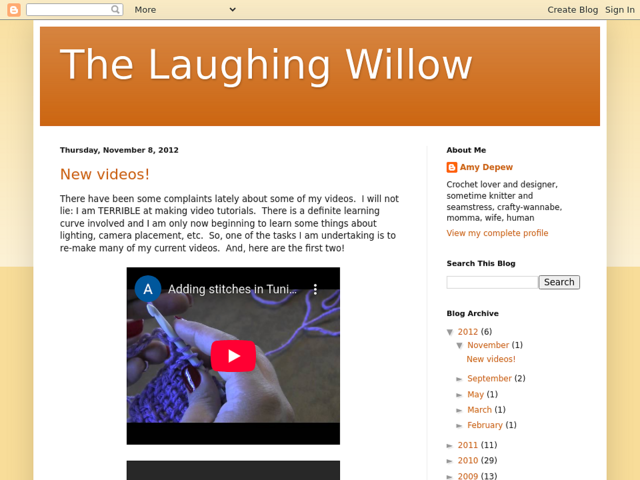 Ravelry: The Laughing Willow Blog - patterns